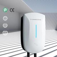 China Level 2 7kw 11kw 22kw Charging Point	Fast Wall Mounted EV Charging Station LED Indicator for sale