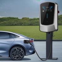 China OCPP1.6 48A 22kW Wall Mounted EV Charging Station with 7.62m Cable IP66 for sale