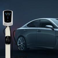 China Wall Mounted EV Charging Station 11kW 22kW 4.3 Inch Screen WiFi 5m Cable IP66 for sale