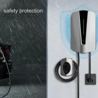 China AC 240V Wifi Enabled Wall EV Charger With Free Cable Holder for sale