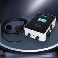China Commercial Double Guns 22kw Wall Mounted EV Charger with RFID AC 380V for sale