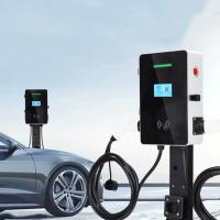 China 22kW Wall Mounted EV Charging Station 5m Cable IP54 RFID AC380V for sale