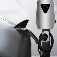 China 32A 48A Flame Retardant ABS Material Wall EV Charger EVSE Box Overvoltage Protection for sale