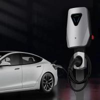 China 7kW 11kW 22kW AC Electric Vehicle Wall Charger Plug In EV Charger IP65 Waterproof for sale