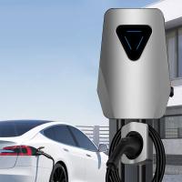 China 32A 4.3 Inch Display RFID Fast EV Charging Station Under Temperature Protection for sale
