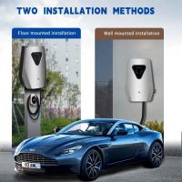 China Smart Home Fast Charging 1 Phase Wall EV Charger Type 2 Overvoltage Protection for sale