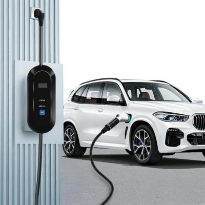 China ODM OEM 220V Type 2 Portable AC EV Charger with Leakage Protection 16A IP55 for sale
