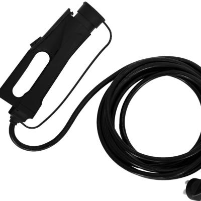 China 16A 220V Portable EV Charger PC ABS Waterproof Plug and Charge Electric Car Charging Station for sale