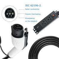 China 15A Output Power EV Charger Gun EV Charging Gun V2L Discharge Socket for sale