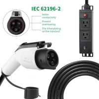 China 15A Output Power EV Charger Gun EV Charging Gun V2L Discharge Socket for sale