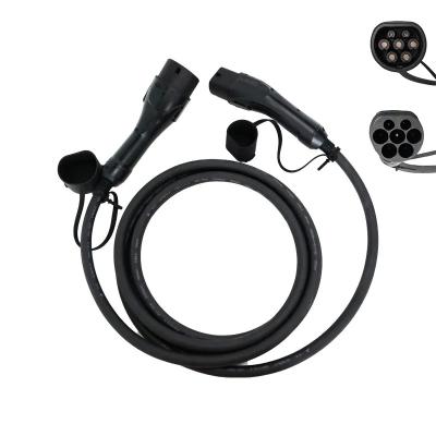 China 5 Meters 32a Type 2 AC Charging Cable Plug And Charge for sale