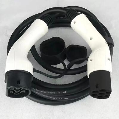 China EU Standard 3m 5m 10m 16A Waterproof EV Charging Extension Cable 1 Phase for sale