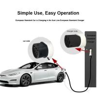 China EU Standard 3m 5m 10m 16A Waterproof EV Charging Extension Cable 1 Phase for sale