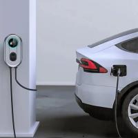 China Bluetooth Type 1 EV Charger 16A 32A 110V 240V Portable Wall Mount with Leakage Protection for sale