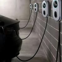 China 3 Phases 400v Type 2 AC EV Charger Wifi Charging Adjustable Current for sale