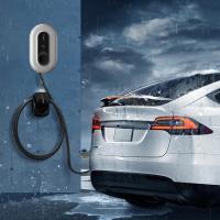 China 7kW 11kW 22kW 3 Phase Type 2 EV Charger with LCD Screen Over Temp Protection for sale