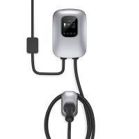 China Column Mounted 11kW Type 1 EV Charger with 7.4m Cable and RFID Card for sale