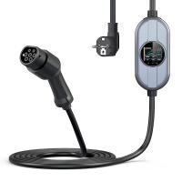 China Portable EV Charging Station Mode 2 SAE J1772 Touch Screen 16A 32A for sale