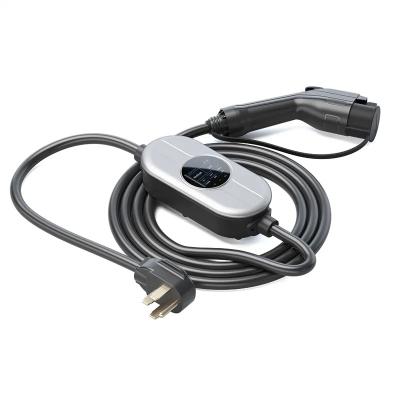China 7.3 Kilowatts Portable AC EV Charger With Appointment Function for sale