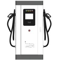 China 180kW Dual Gun EU Standard DC EV Charging Station for Commercial Use 380V for sale