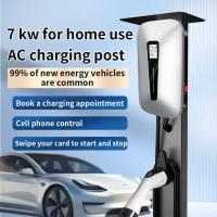 China 11kW Home Swipe Card AC Wall Box EV Charger 16A 32A Type 1 Type 2 for sale