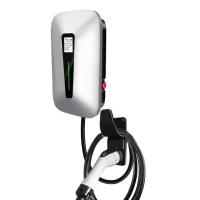 China 11kW Home Swipe Card AC Wall Box EV Charger 16A 32A Type 1 Type 2 for sale
