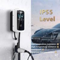 China European Standard 22kW Level 2 WiFi Wall Mounted EV Charging Station 32A AC for sale