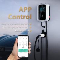 China European Standard 22kW Level 2 WiFi Wall Mounted EV Charging Station 32A AC for sale