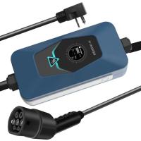 China European Standard 16A App Control Portable AC EV Charger for Most EV Cars for sale