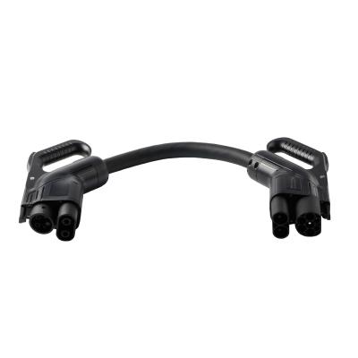China CCS2 To CCS1 DC Charging Station Adapter EV Charging Extension Cable Dustproof for sale
