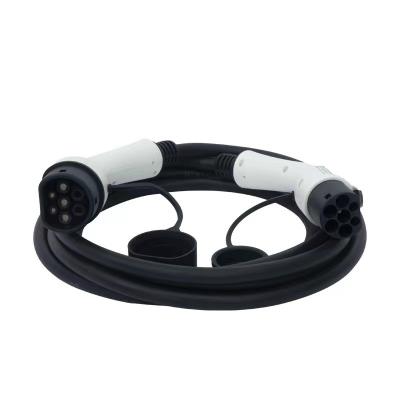 China GB/T to Type 2 10m 7kW EV Charging Extension Cable for All Electric Cars for sale