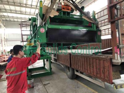 China 140m3/H Drilling Fluid Linear Motion Shale Shaker With Four Screens for sale