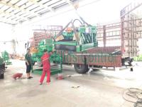 China 1.72kw X 2 Motor Power Linear Motion Shale Shaker For Drilling for sale
