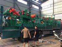 China 240m3/h Oilfield Drilling Mud Cleaner Desander Desilter Shale Shaker Mounted for sale