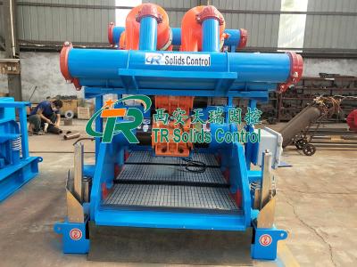 China Replaceable Swaco Mongoose Mud Cleaner With Dual Motion Shale Shaker for sale