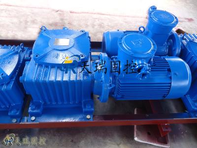 China 5.5kw mud agitator with worm and wheel gearbox.agitator with helical bevel gear box for sale