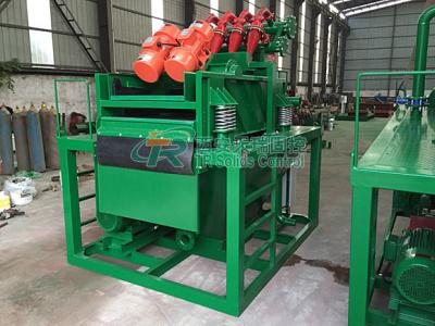 China Small Footprint Piling Desander For Construction Industry 200m3/H for sale