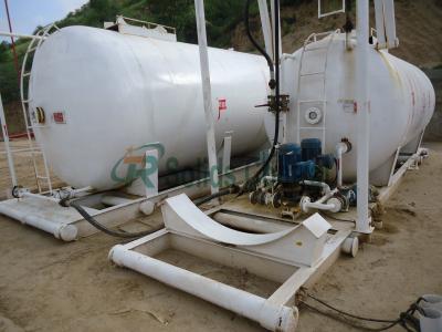 China 6mm Steel Plate Welding Oil Drilling Diesel Storage Tank Class A Fireproof Rock Wool Insulation for sale