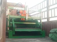 China 1600kg Linear Motion Shale Shaker Cofferdam Type Hopper for sale