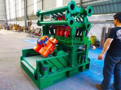 China Pure Polyurethane / High Chromium Iron Desilter Hydrocyclone Cyclone 20nos 300m3/H for sale