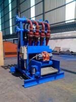 China 4 Nos Desilter Hydrocyclone Blue Color 62m3/H Capacity for sale