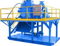 China High Chromium Cast Iron Vertical Cutting Dryer 55kw 30 - 50T/H Capacity for sale