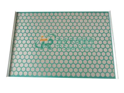 China Green & Black 1253*635mm Steel Frame Screen for BRANDT BL-50 Shaker w/ API & ISO Certification for sale