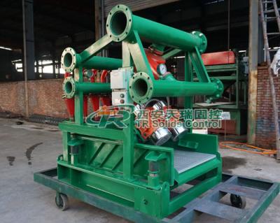 China API Drilling Mud Cleaner Desilter Hydrocyclone For Oil / Gas Drilling Capacity 180m³/h High Separation Performance for sale