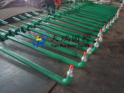 China Mud Tank System Drilling Rig Equipment Mud Gun With 3 High Speed Jet Nozzles for sale
