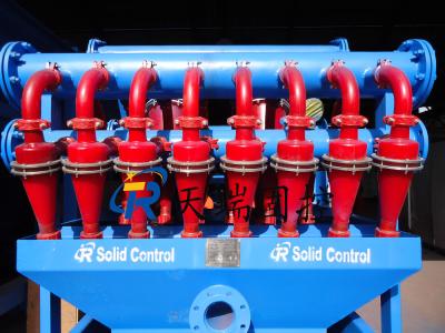 China High Strength Desilter Hydrocyclone Solid Control Drilling Fluid Equipment for sale