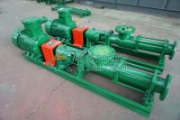 China 7.5KW Oilfield G Series Screw Type Pump For Drilling Waste Management for sale