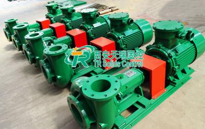 China 20m Lift Centrifugal Mud Pump Centrifugal Slurry Pump 50HZ 7.5kw Power for sale