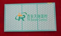 China High Strength Oil Vibrating Sieving Mesh 2 / 3 Layers Dimension 1165 X 585mm for sale