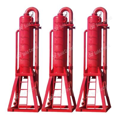 China Skid Mounted Mud Gas Separator Horizontal Directional Drilling Use for sale